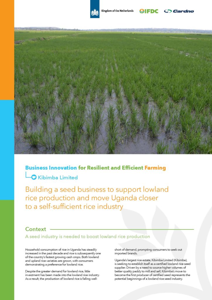 Resilient Efficient Agribusiness Chains in Uganda (REACH-Uganda) - IFDC