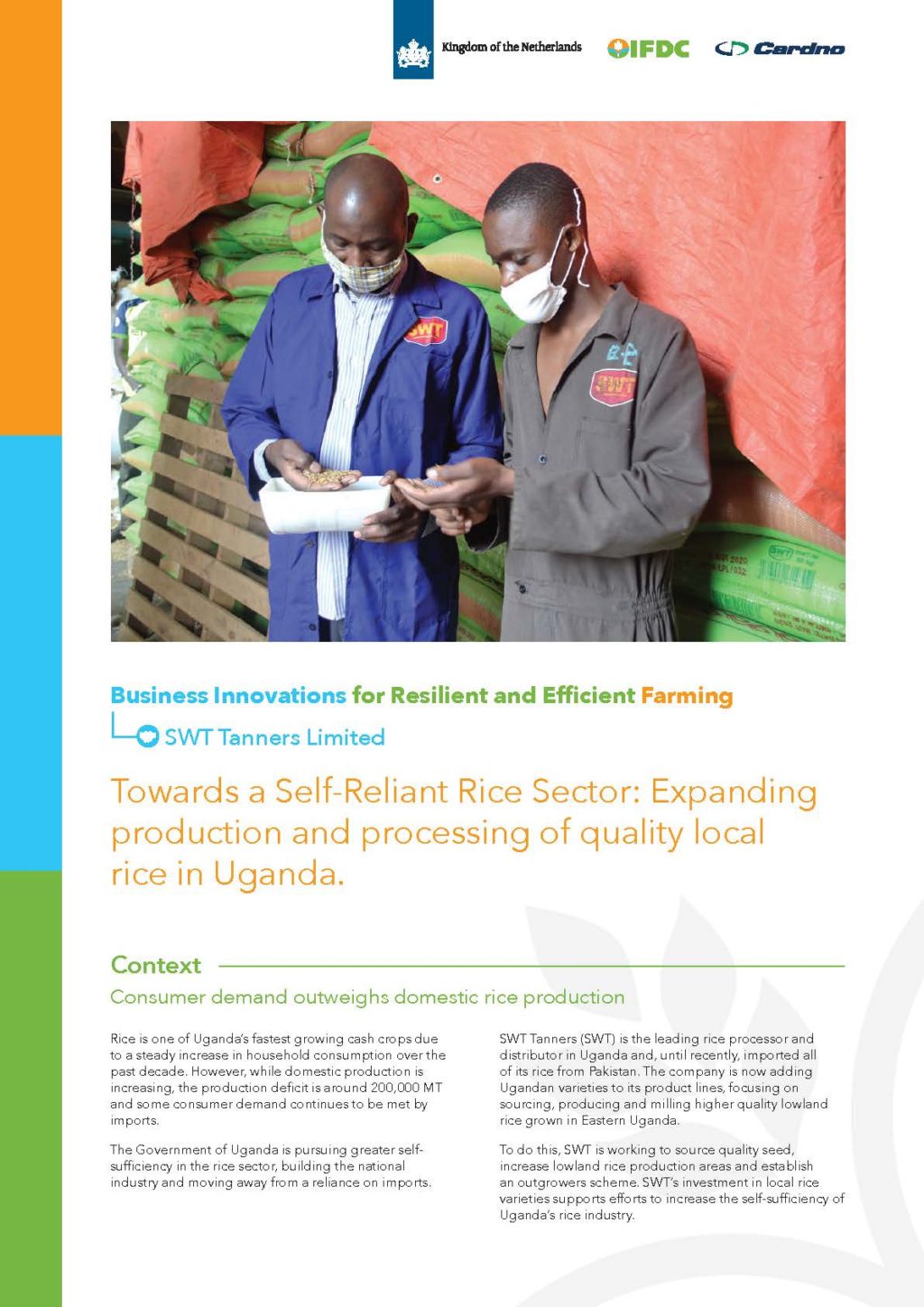 Resilient Efficient Agribusiness Chains in Uganda (REACH-Uganda) - IFDC