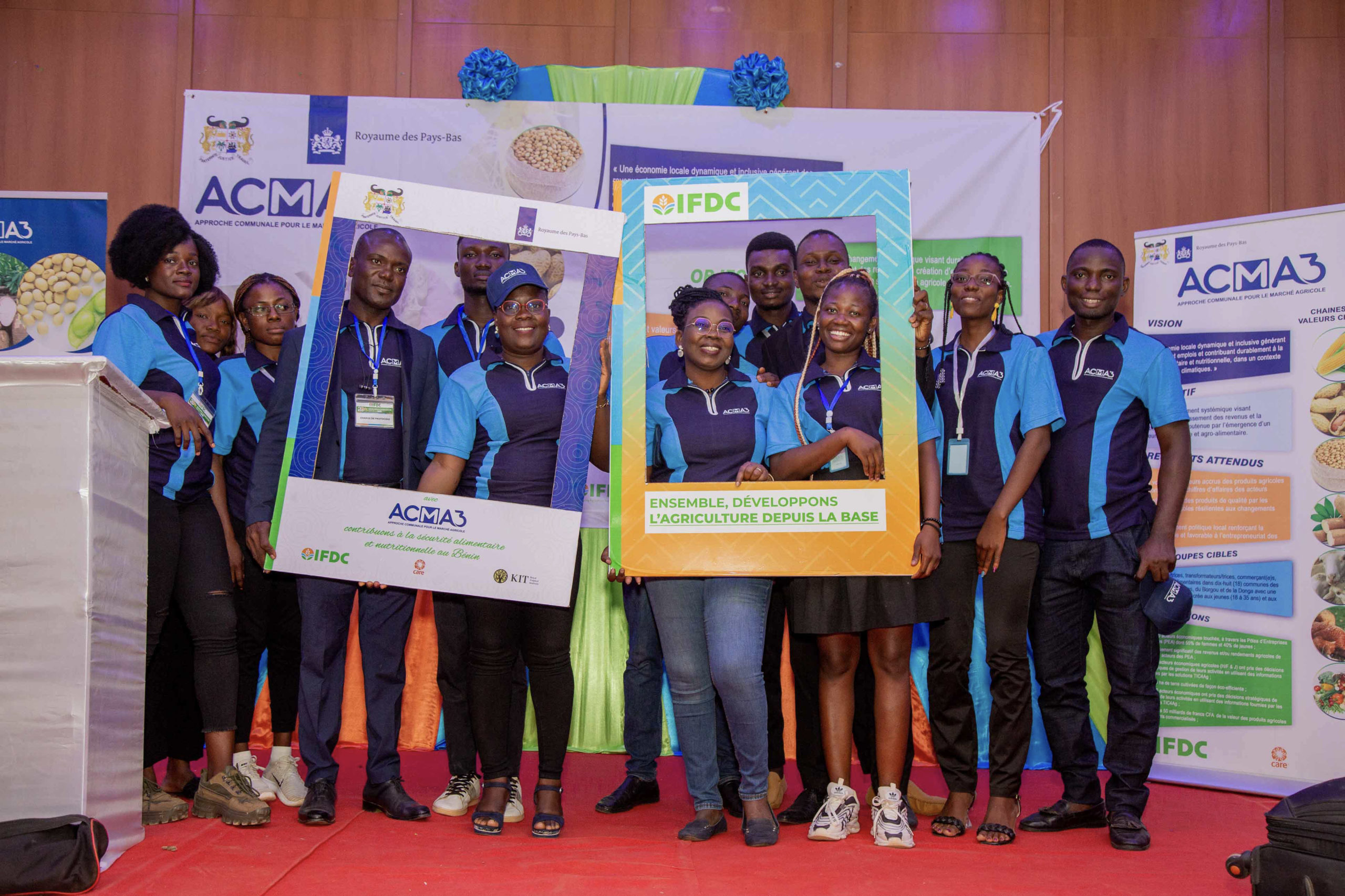 Official Launch of the Communal Approach to the Agricultural Market in Benin Phase 3 (ACMA3 ...