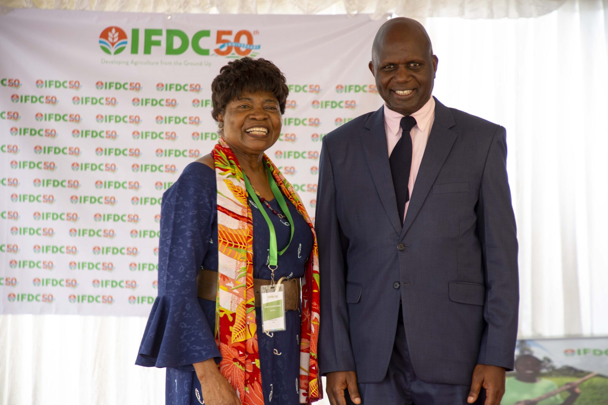 Commemorating Five Decades of Developing Agriculture at Kenya’s Open Door Event - IFDC